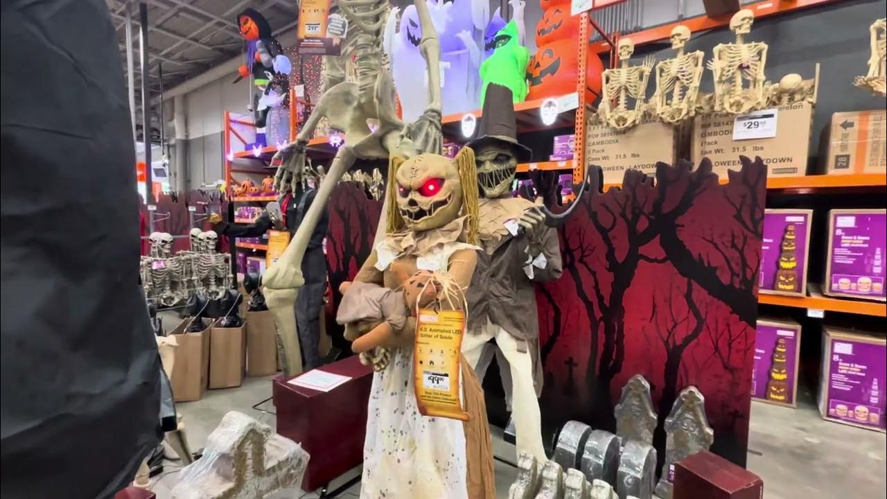 Home Depot Halloween animatronics 2024! - YouTube