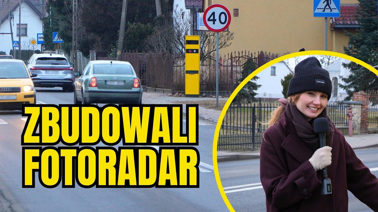To najnowszy i najtańszy fotoradar w Polsce! - YouTube