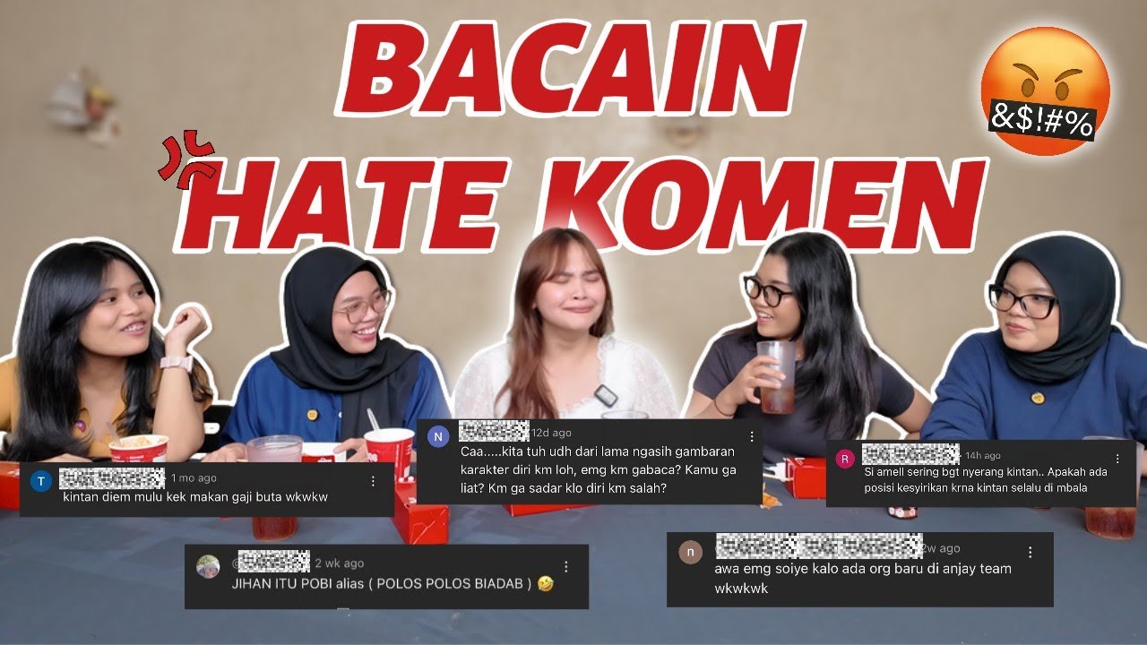 SALWA PALING SOK ?! BACAIN HATE COMMENT BARENG ANJAY GIRLS !! - YouTube