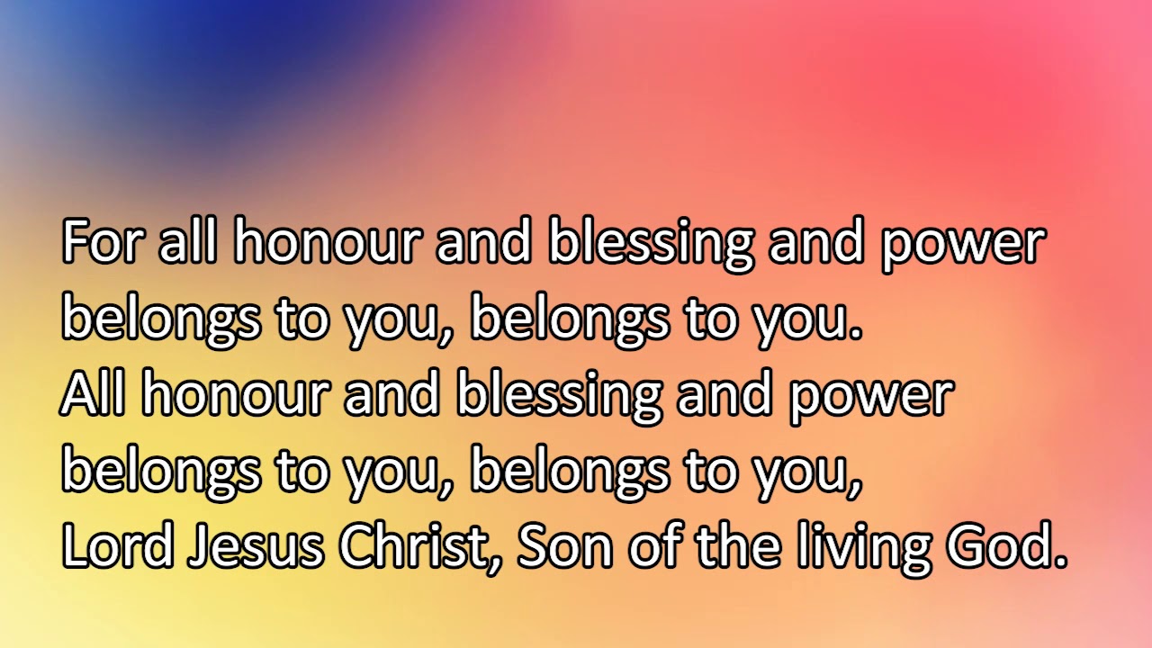 Jesus Shall Take the Highest Honour (Singing the Faith 356 / StF 356 ...