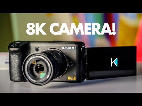 Sharp 8K Camera First Look! CES 2019 - Kinotika