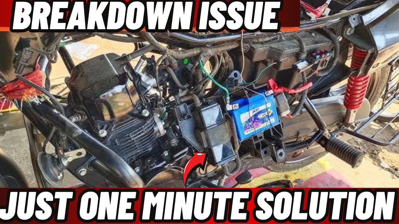 How to Easily Solve Motorcycle Starting Problems | Motorcycle Starting ...