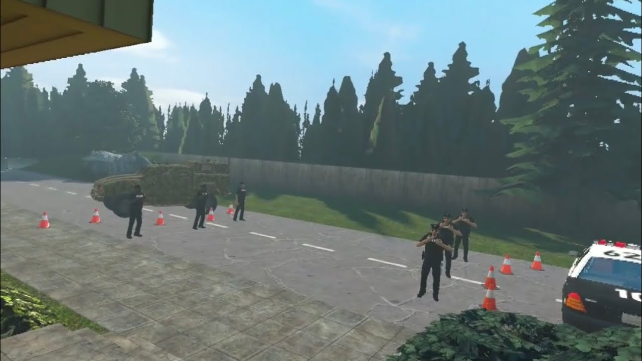 Realistic intense house raid CQB training in VR #closequartercombat ...