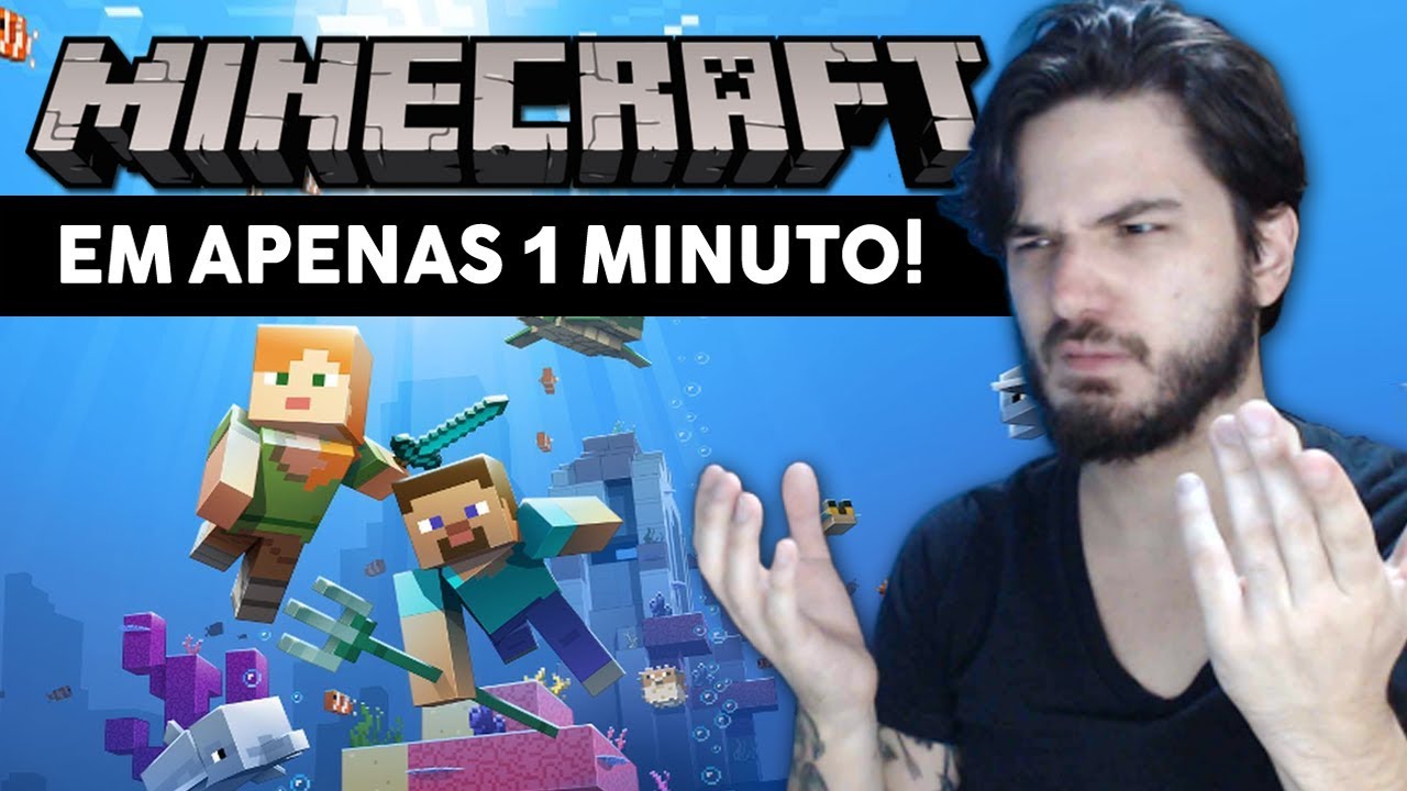 ZERANDO MINECRAFT EM SÓ 1 MINUTO! COMO ISSO É POSSÍVEL??? - YouTube