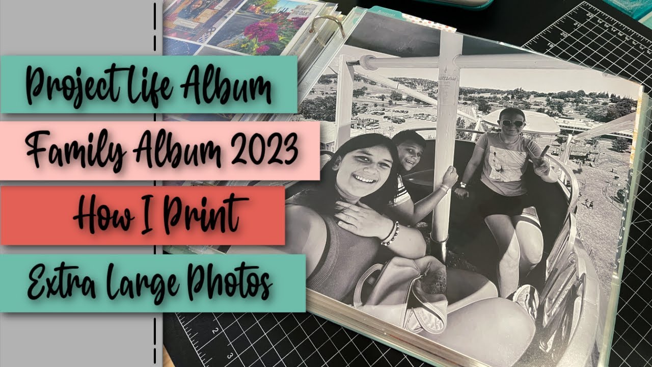 Project Life App Tip | Getting Large 12x12 Photos Printed - YouTube