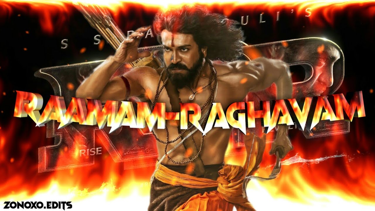 RRR | RAMAM-RAGHAVAM || ZONOXO.EDITS #viral - YouTube