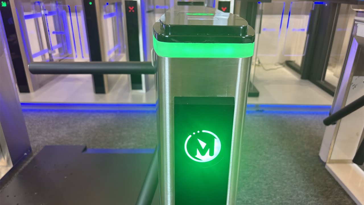 M Series Turnstile Tripod Turnstile Gate MT100 - YouTube