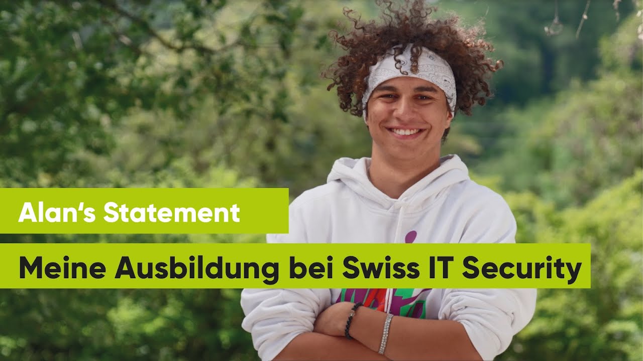 Alan's Statement: Die Ausbildung bei der Swiss IT Security AG - YouTube