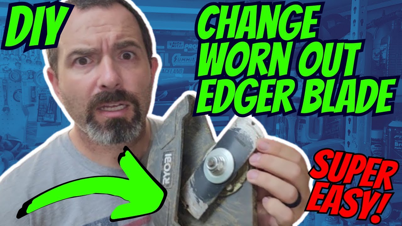 DIY: Edger Blade Change - Easy! - YouTube