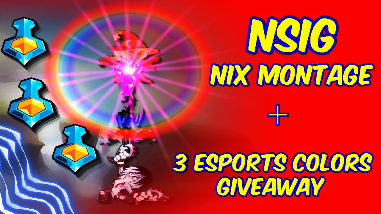 NSIG NIX Brawlhalla Montage + GIVEAWAY of 3 ESPORTS colors v1 - YouTube