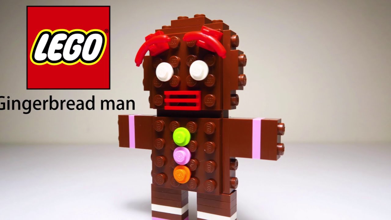[樂高節日]-樂高薑餅人 LEGO GINGERBREAD MAN - YouTube