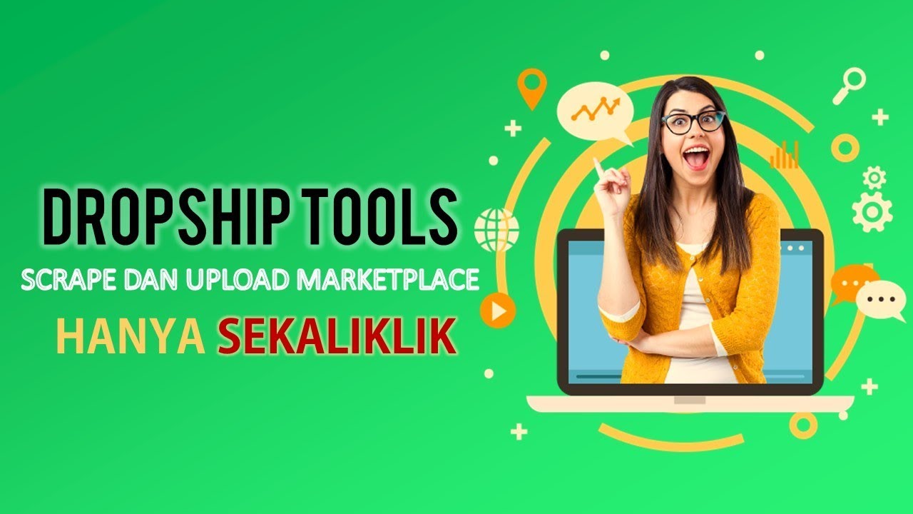 Dropship Tools | Cara Scrape - Upload Tokopedia hanya SEKALIKLIK - YouTube