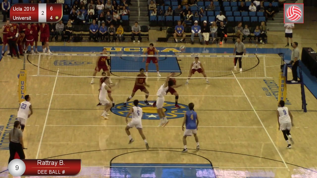 BRANDON RATTRAY | HITTER TAPE | USC v UCLA 2019 20 24 | NCAA VOLLEYBALL ...