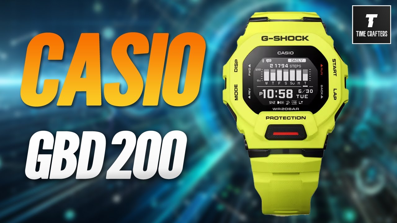 🏃‍♂️ Casio GBD 200 | El Smartwatch Deportivo Definitivo 🌟 - YouTube