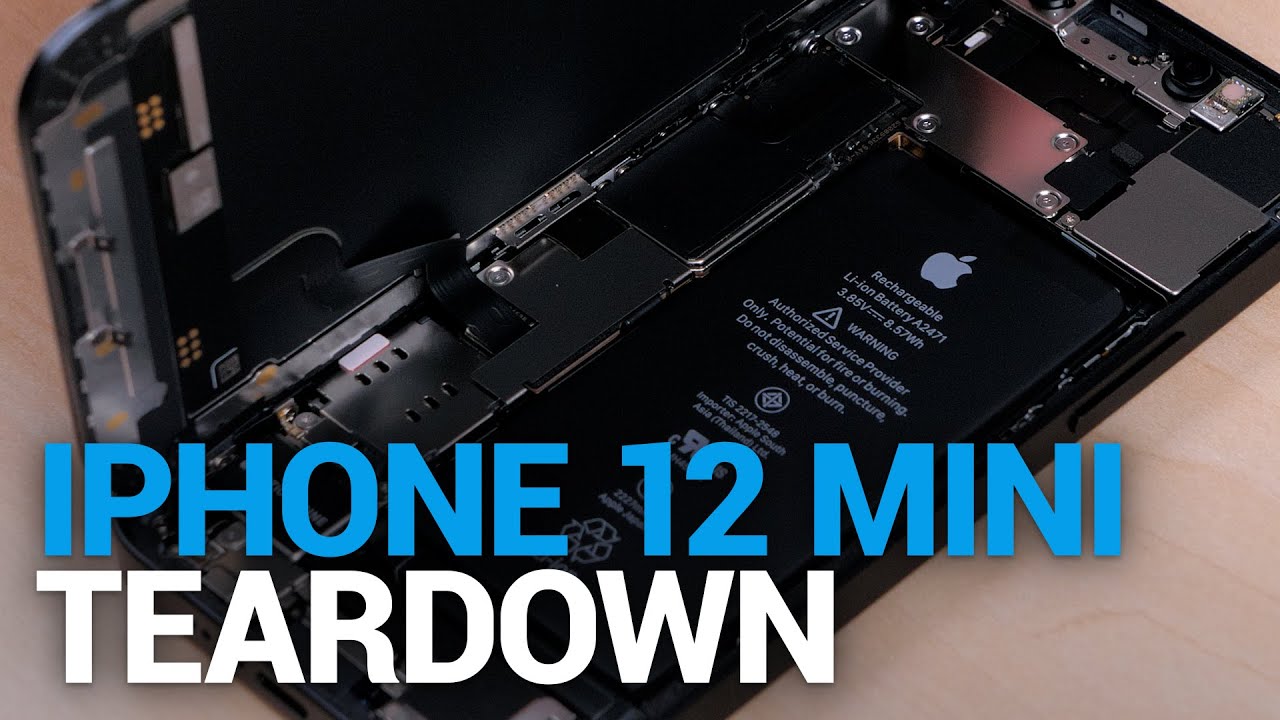 iPhone 12 mini teardown en reparatie tips! - Fixje.nl - YouTube