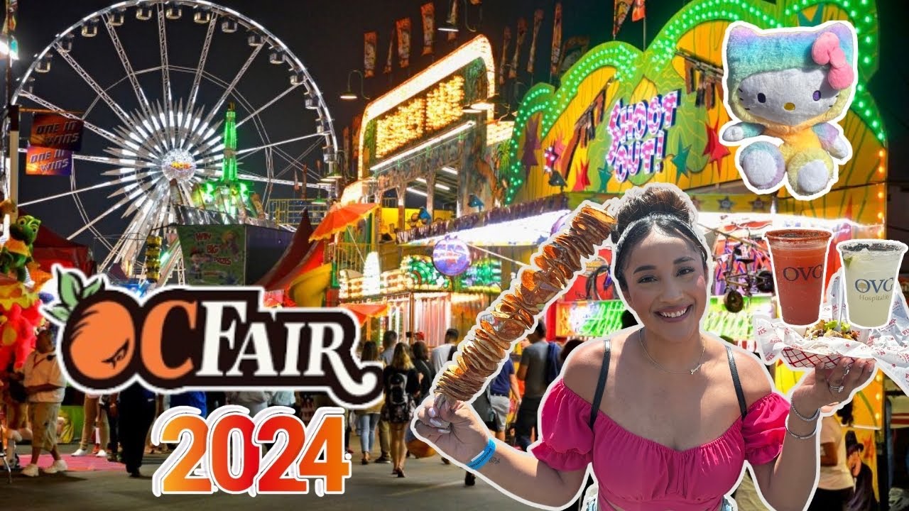 So Many Delicious Foods At The Fair! OC Fair 2024 - YouTube