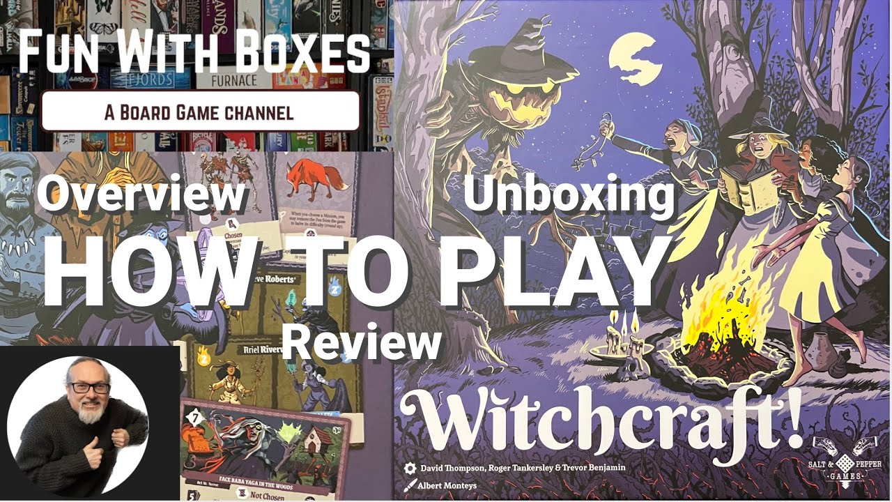 Witchcraft Solo Board Game | Unboxing, Rules Overview & Review | Salt ...