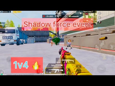 NEW Update Gameplay🔥| Shadow Force Event | PUBG MOBILE - YouTube