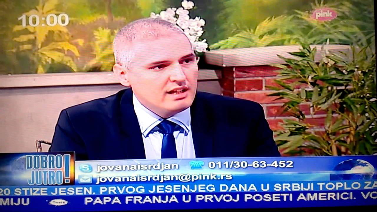 TV Pink jutarnji program danas 23 sep 2015 gost advokat Zeljko Simic ...