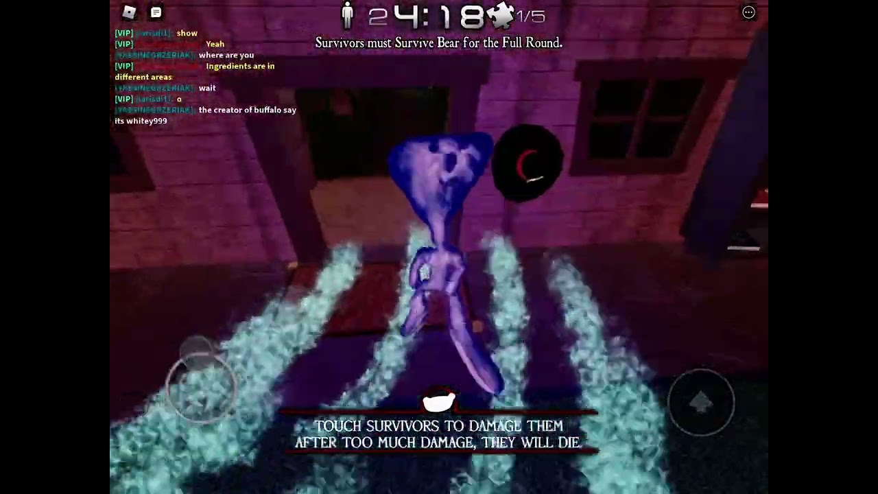 Roblox bear* | yikes hotfixes + BLUE BUFFALO skin gameplay! + Subspace ...