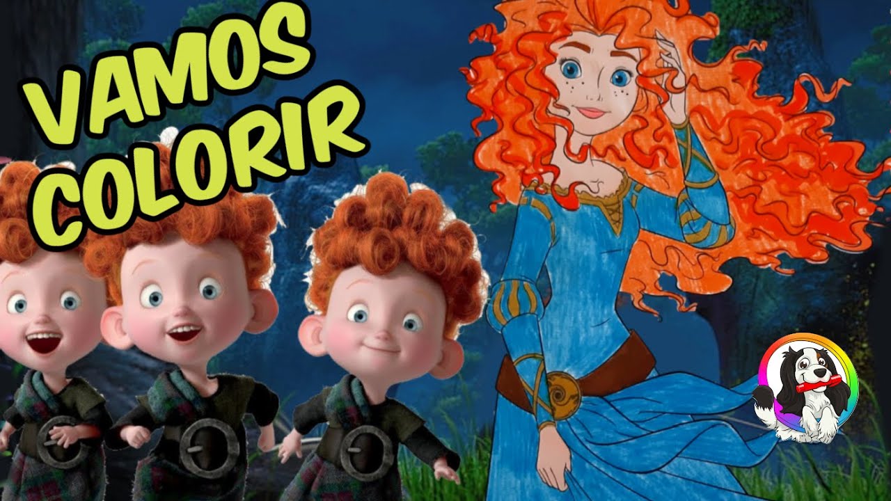 FILME VALENTE EM PORTUGUÊS | DESENHOLANDIA COM O FILME BRAVE DA DISNEY ...