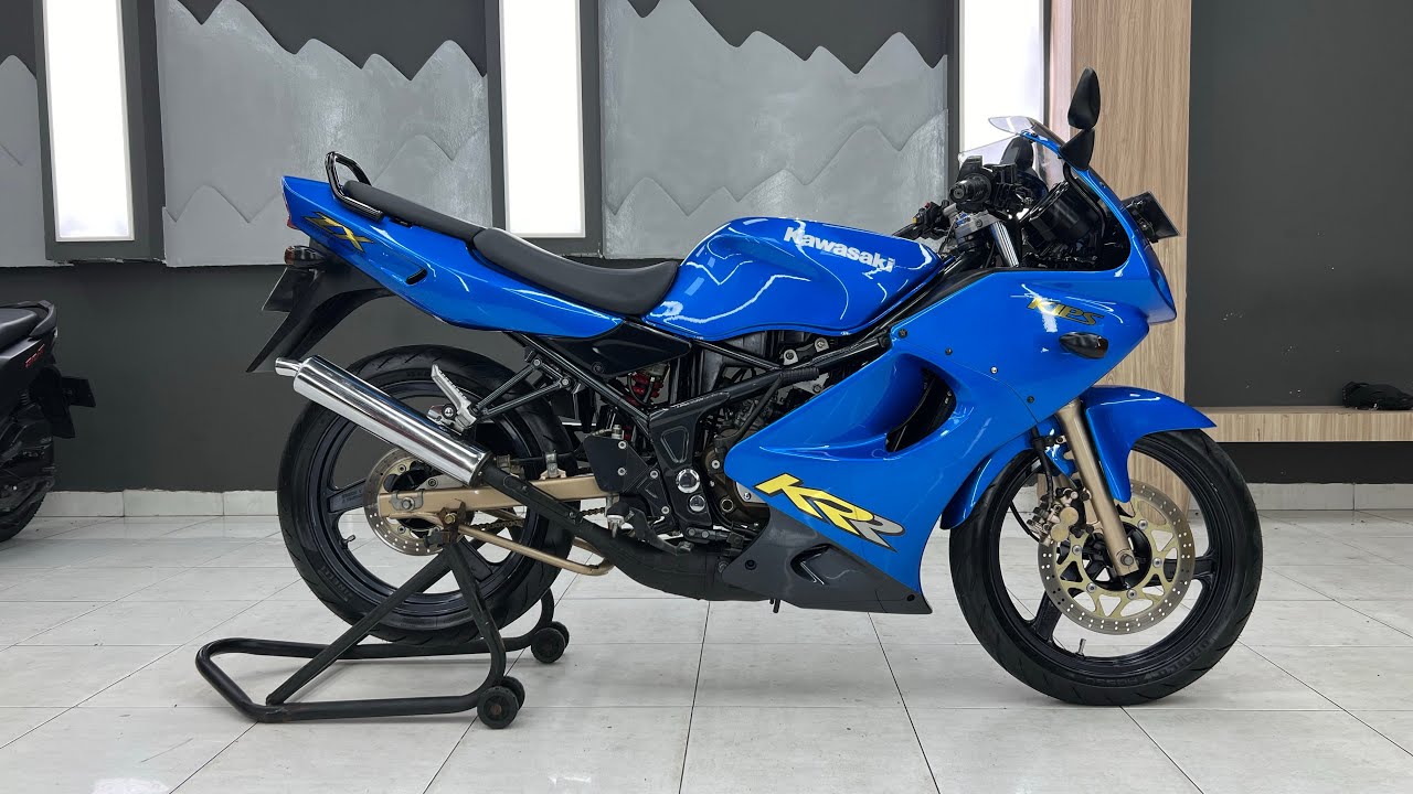 kawasaki zx 150 asli warna biru . rare item nya kawasaki #viral #trending #ninja #zx150r - YouTube