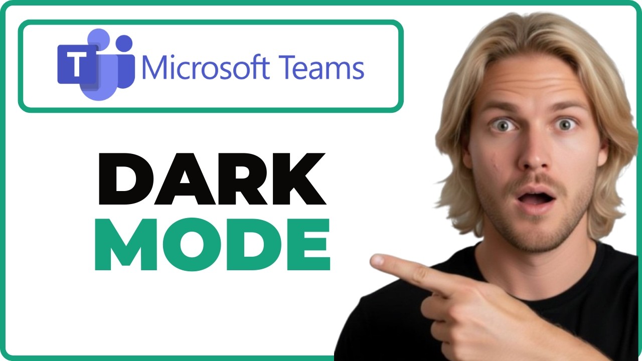 How To Change App Appearance To Dark Mode In Teams (Quick Guide) - YouTube