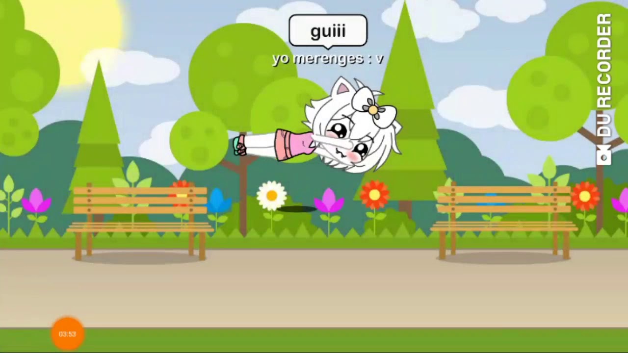 24 horas siendo Hello Kitty en gacha life ( mi primera vez grabando en ...