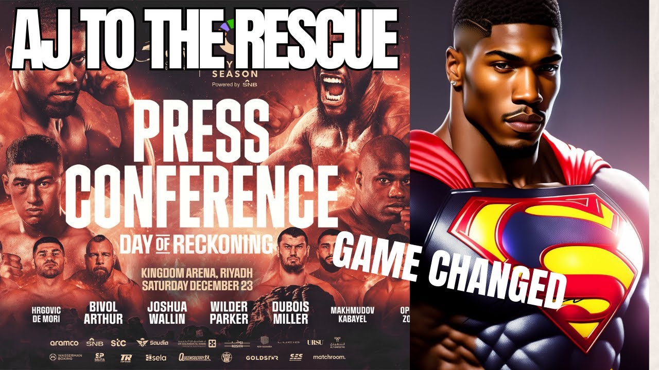 AJ SAVES THE DECEMBER 23RD DATE BOXING SUPER CARD - YouTube