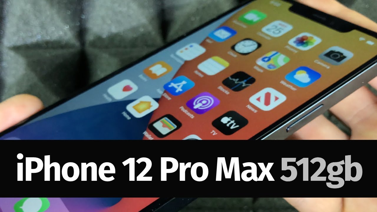 iPhone 12 Pro Max 512gb Unboxing - YouTube