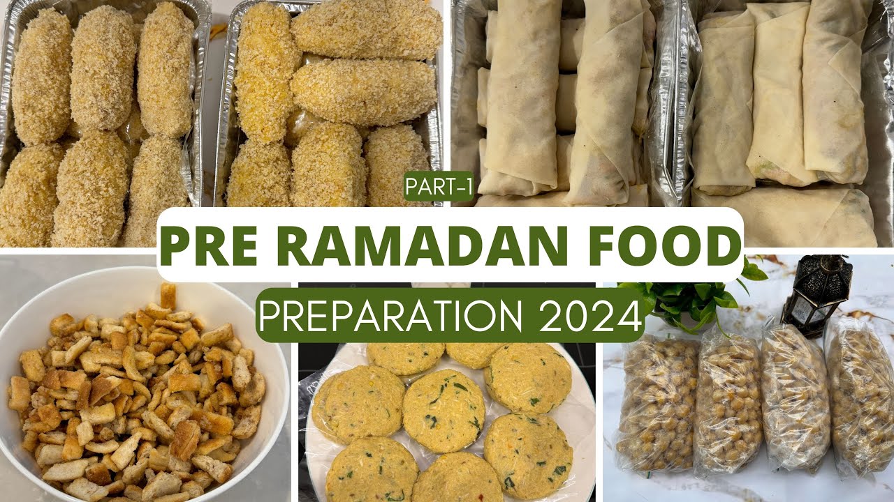Pre Ramadan Food Preparation-2024 In New Zealand | Paras Sarmad - YouTube