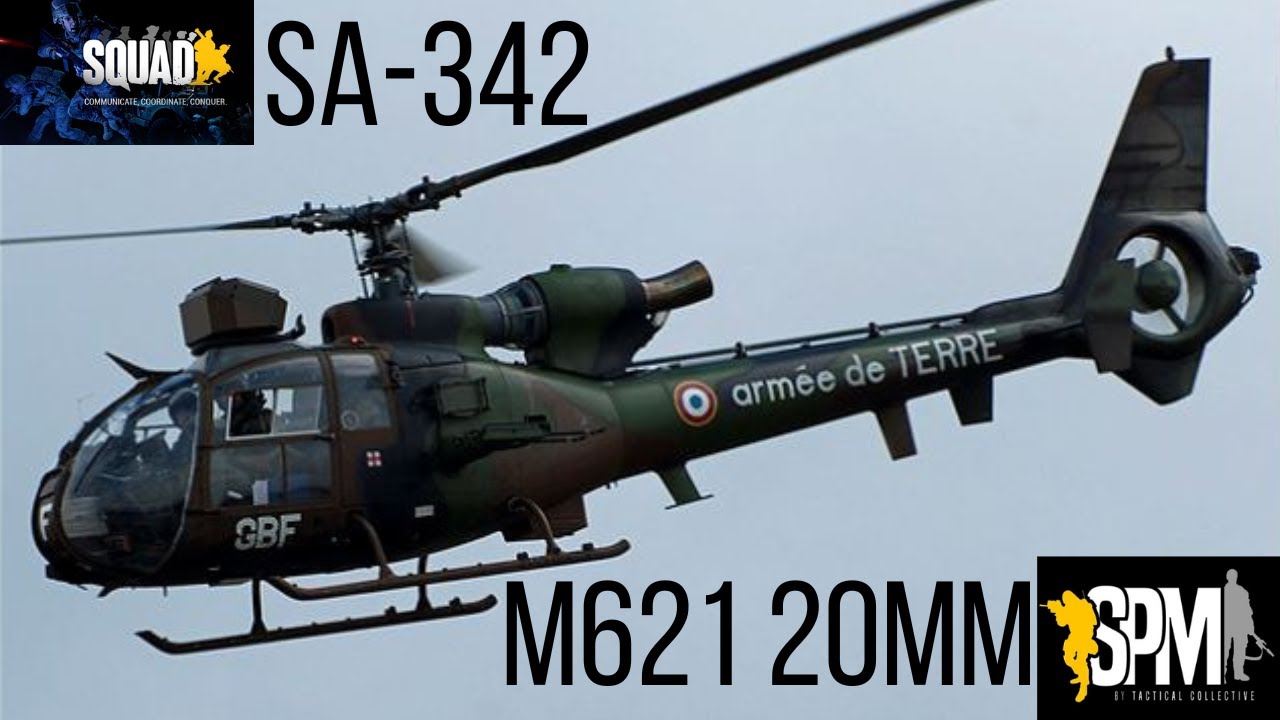 SA-342 Squad- Hunting armor on Goose Bay. - YouTube