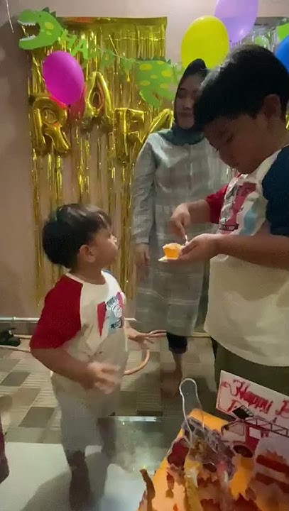 vidio ulang tahun kaka yg ke 7th - YouTube