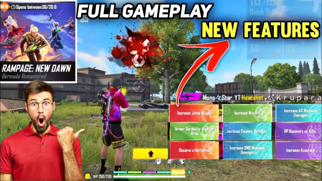 Rampage New Dawn Mode Full Gameplay | Rampage Gameplay - Garena Free ...