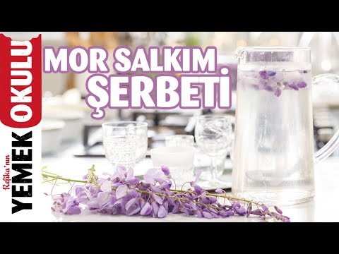 Refika'dan Kolay Mor Salkımlı Şerbet Tarifi