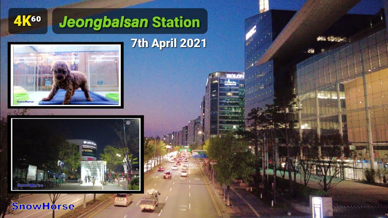 𝟰𝙆⁶⁰ 𝗪𝗮𝗹𝗸𝗶𝗻𝗴 near #𝙅𝙚𝙤𝙣𝙜𝙗𝙖𝙡𝙨𝙖𝙣 Station in ilsan Gyeonggi, Korea ...