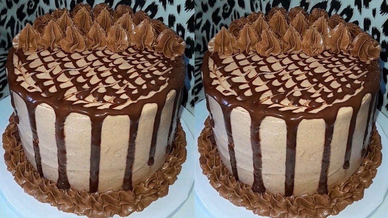 Jinsi ya kupika kupamba keki ya chokleti nyumbani wanaoanza/chocolate ...