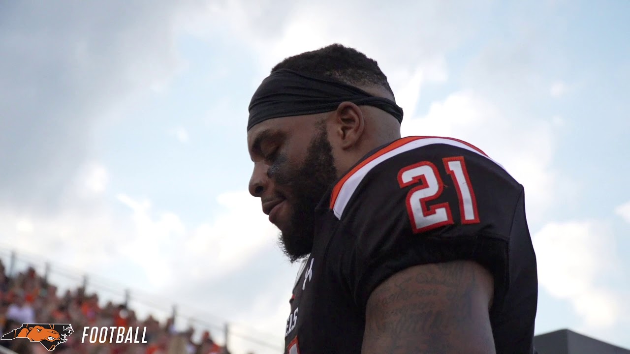 Campbell Football | Johnathan Hawkins vs Shaw - YouTube