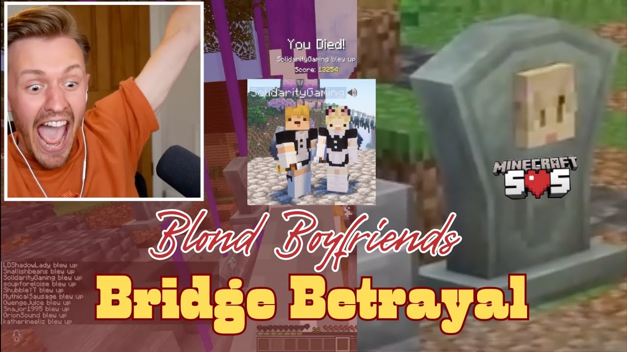 Blond Boyfriends Bridge Betrayal (SOS SMP) - YouTube