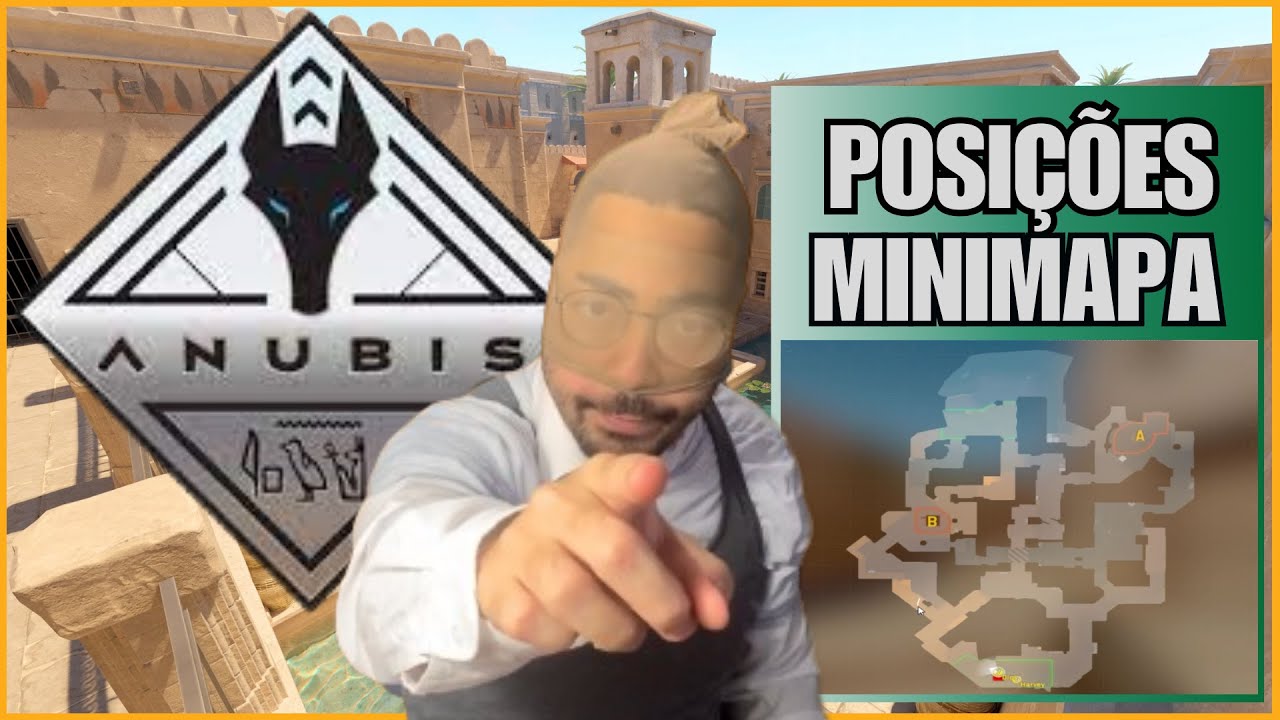 TODOS OS NOMES DAS POSIÇÕES DO MAPA ANUBIS - YouTube