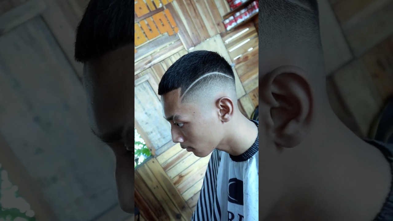 BUZZCUT FADE HAIR STYLE #gayarambutterbaru - YouTube