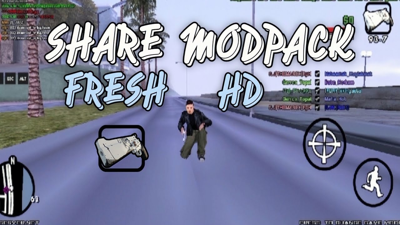 SHARE | MODPACK FRESH HD GTA SAMP - YouTube