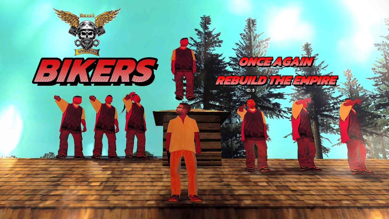 GTA SA RP | RANA ON LIVE | FUN LIVE WITH BIKERS | #bikers #gta # ...