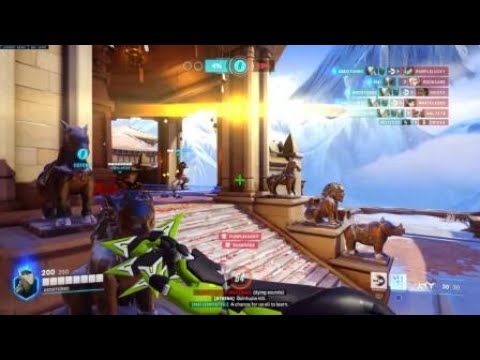 Overwatch 2 5k with Genji Ghost Dash - YouTube