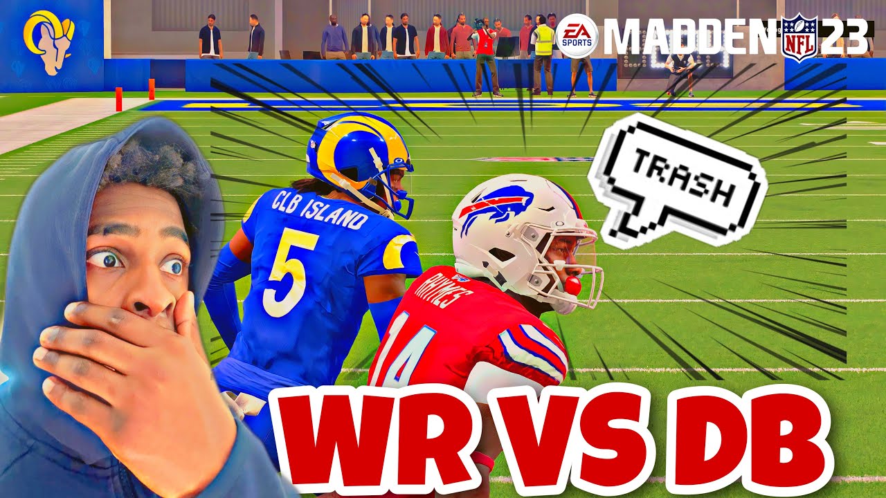 CLBDOTZZ GETS DROPPED OFF BY TRASH TALKER IN WR VS DB… - YouTube