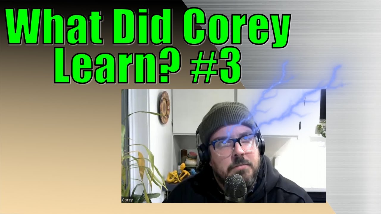 List of the Top 5 Things We Learned - Corey - YouTube