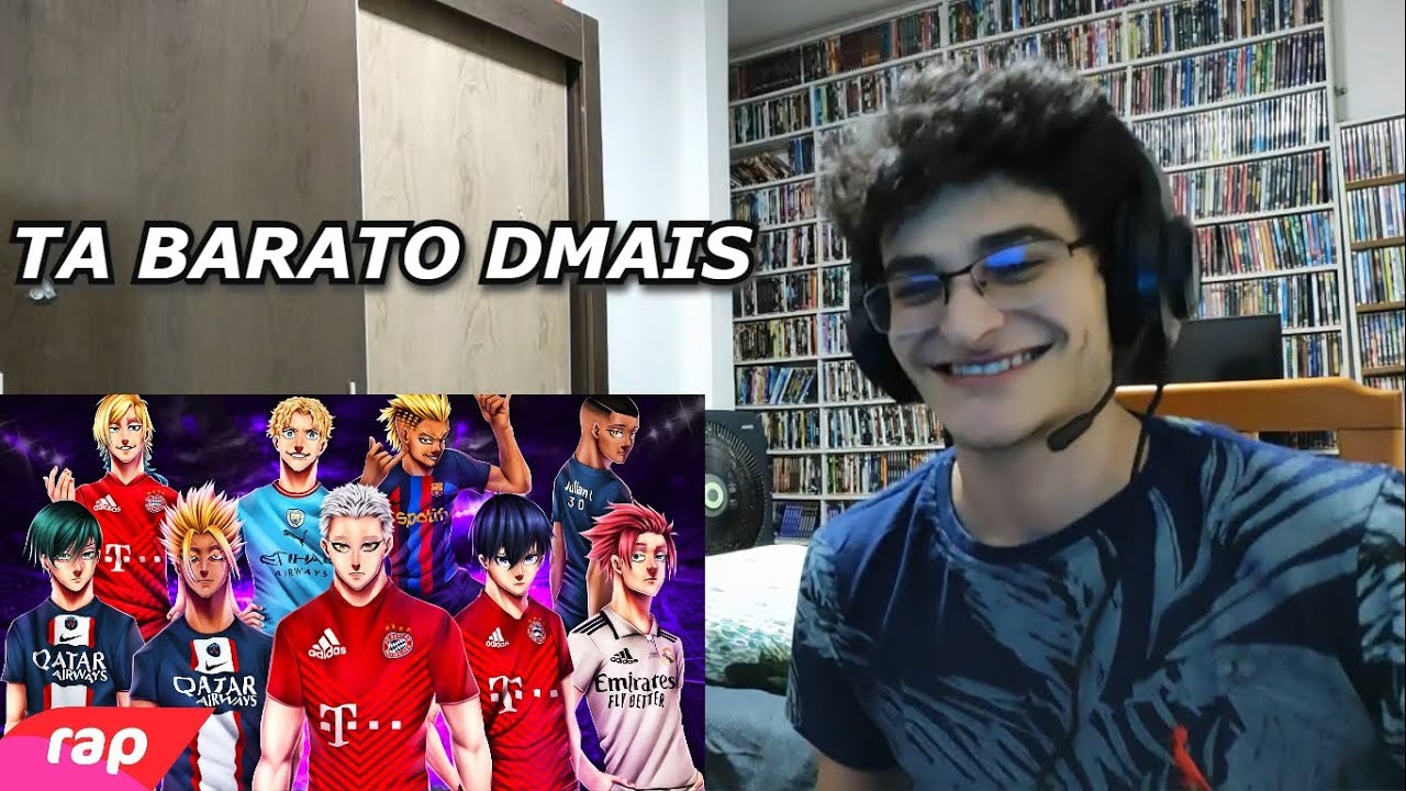 (SO FLOW NOJENTO!!) reagindo a Os Melhores do Mundo Trap ⚽⚽ (Blue Lock ...
