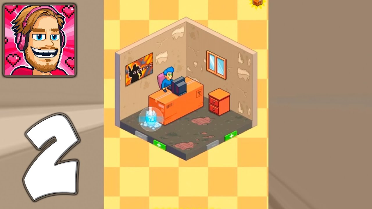 PewDiePie's Tuber Simulator - Mobile Gameplay Walkthrough Part 2 (iOS ...