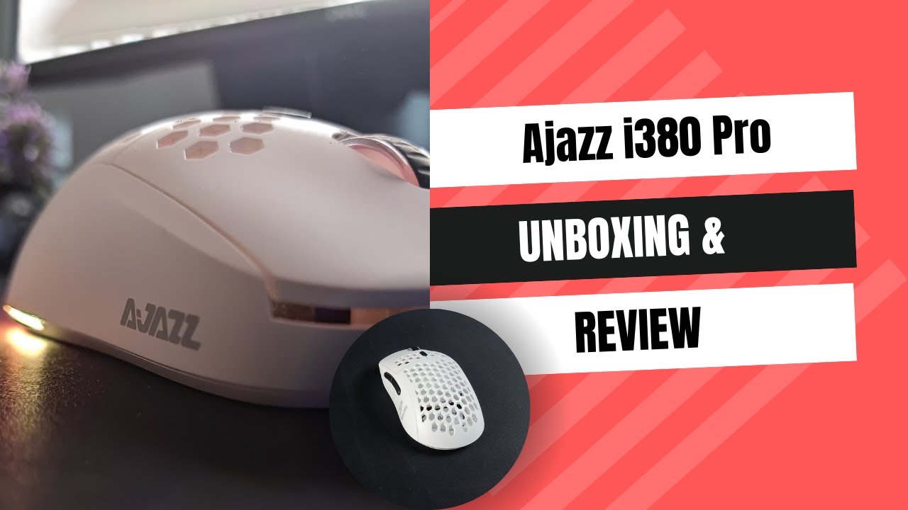 Mouse bonito mas bem MEIA BOCA. Review do Ajazz i380 Pro - YouTube