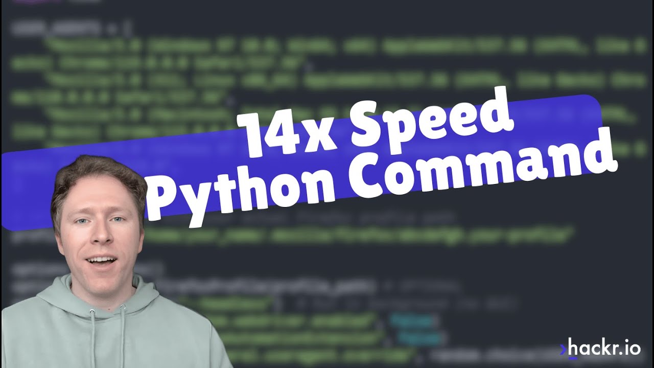 14x Python Performance With This Command - YouTube